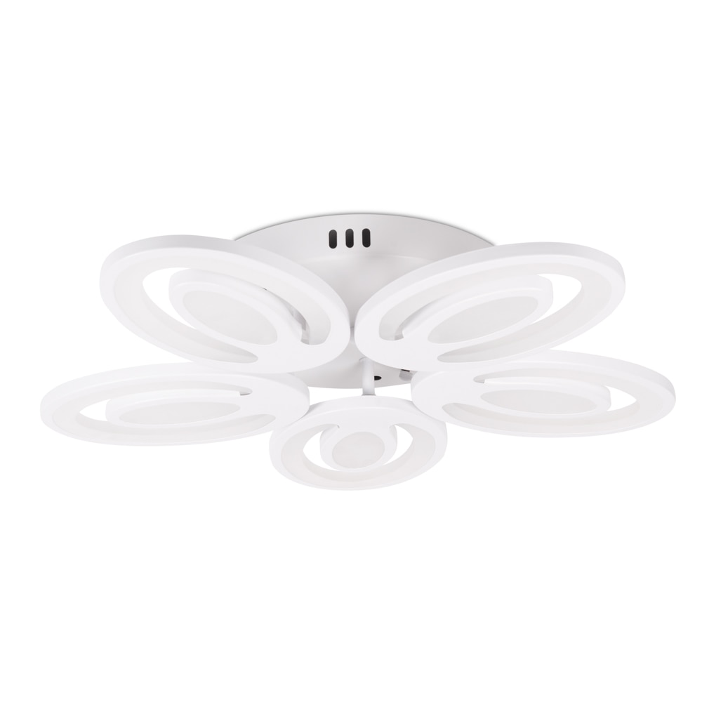 Plafoniera Led Petale, 80W, cu telecomanda, dimabila, CCT, 3500-6000k ...