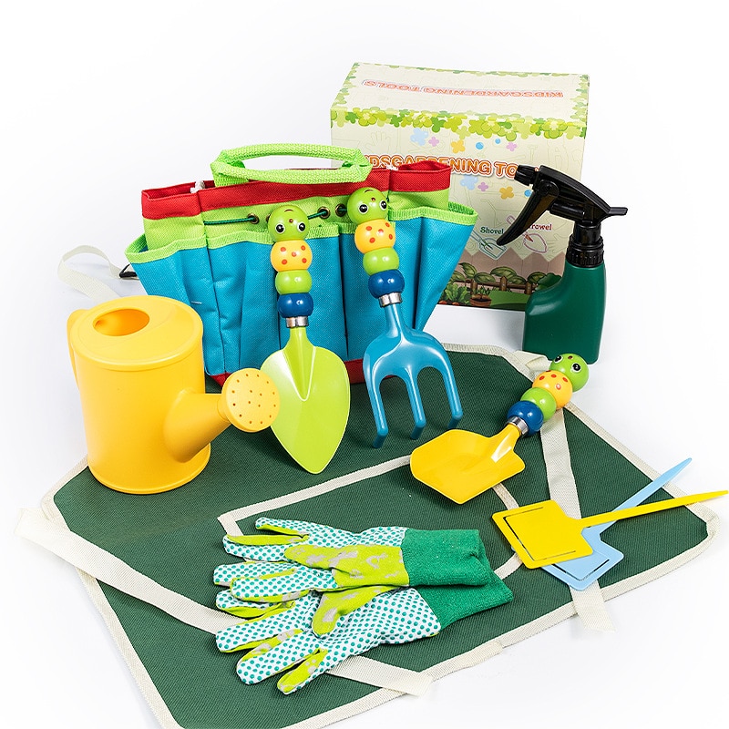 Set joaca gradinarit, 10 piese, set gradinarit pentru Micii Fermieri ...