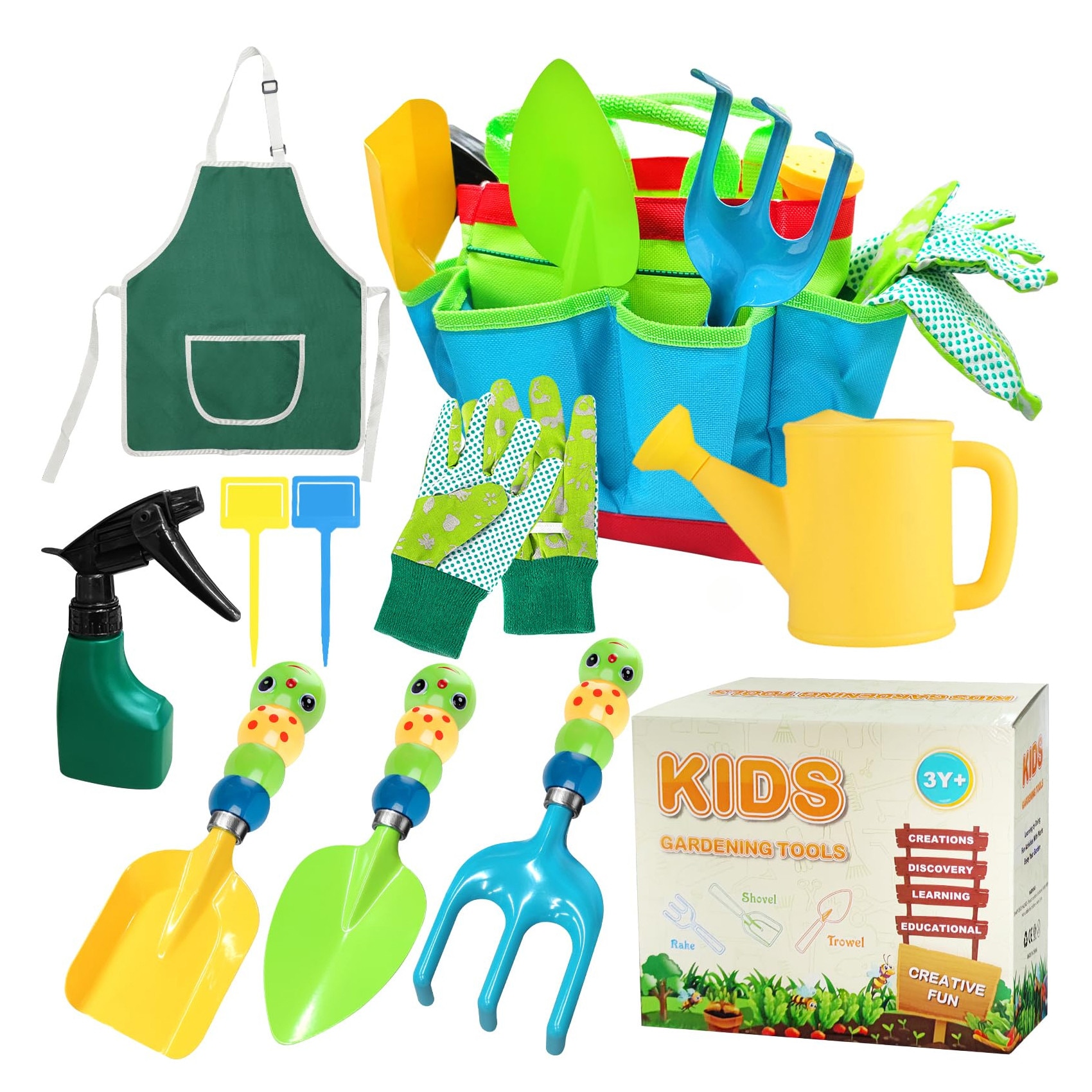 Set joaca gradinarit, 10 piese, set gradinarit pentru Micii Fermieri ...