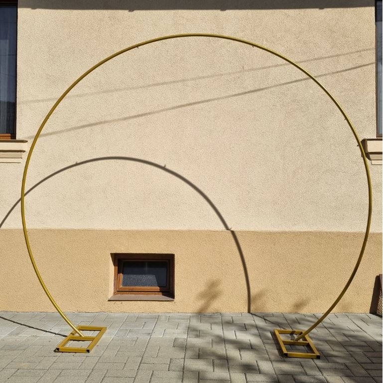 Arcada metalica, demontabila pentru baloane sau flori, rotunda ...