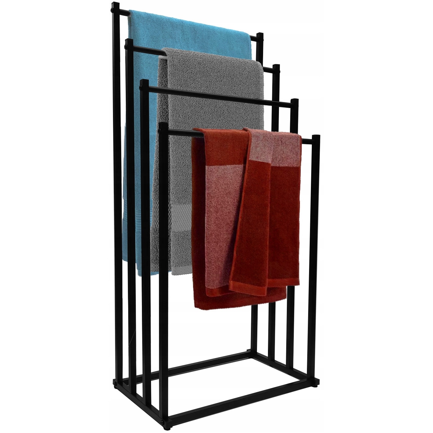 Suport de baie pentru prosoape, EVENA, suport de podea pentru baie, cu ...