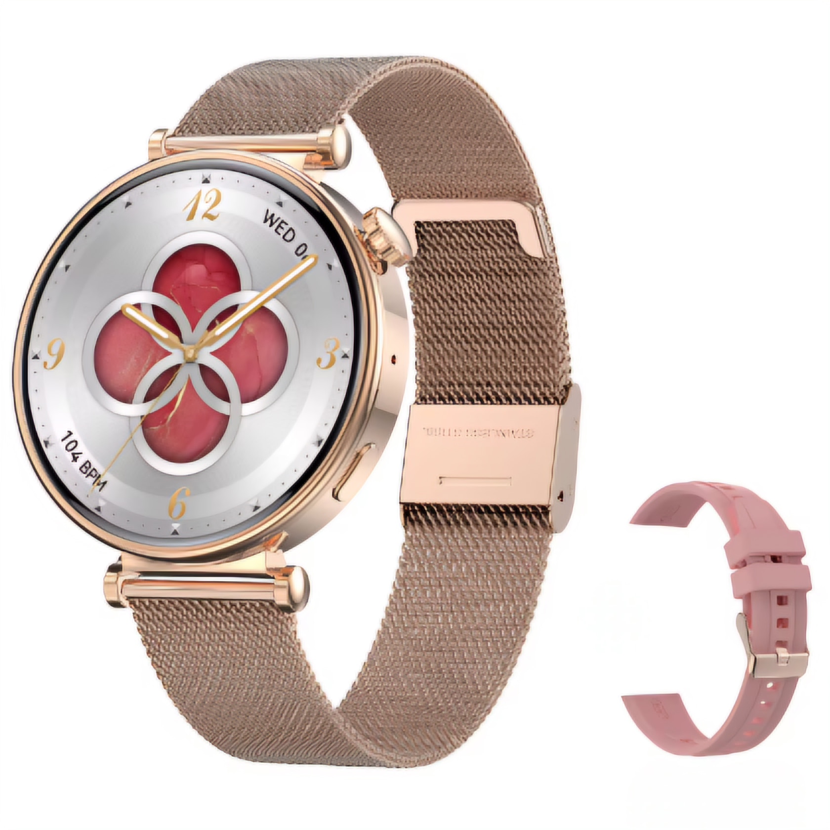 Ceas smartwatch si bratara fitness, OEM Fitwatch, Super AMOLED 1.32 ...