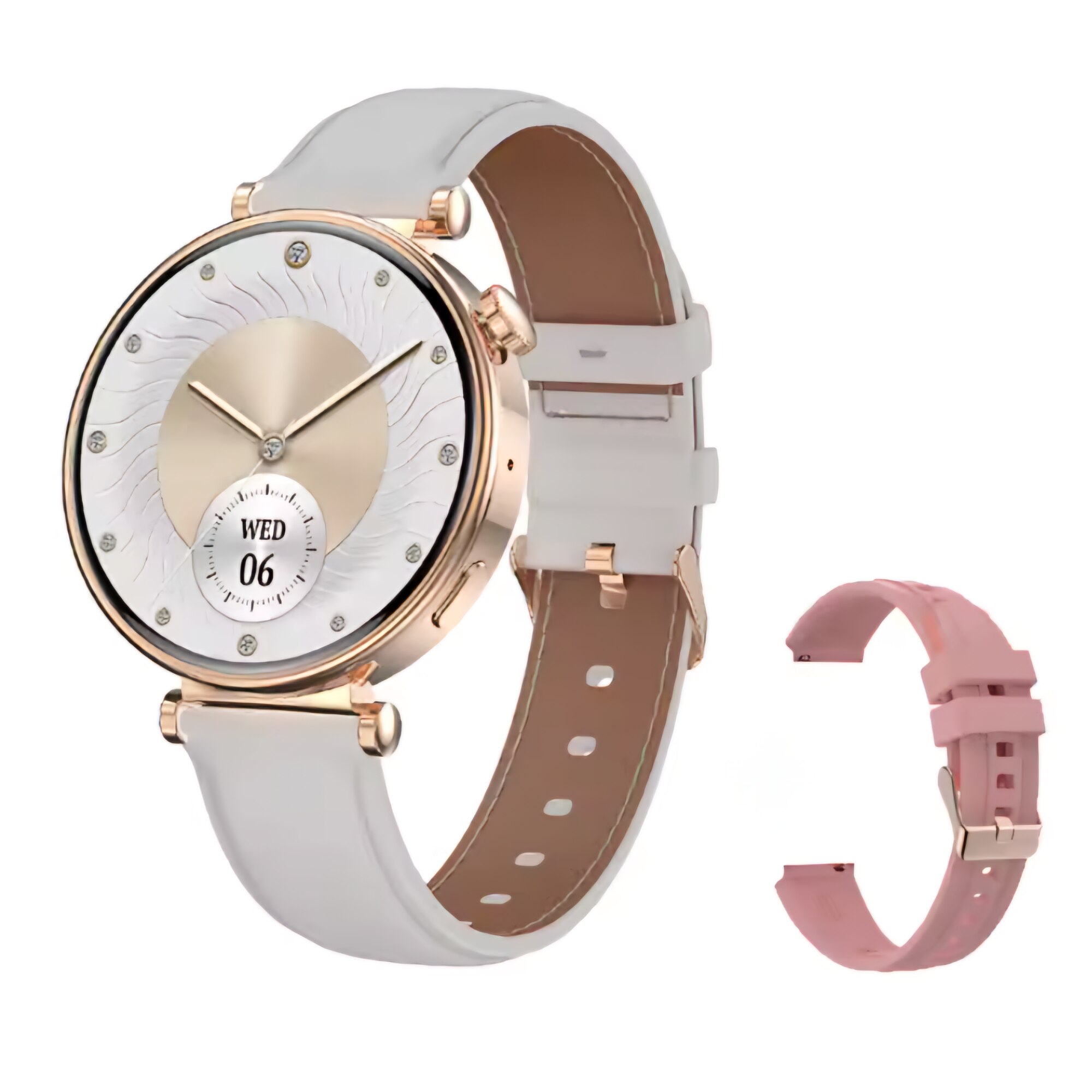 Ceas smartwatch si bratara fitness, OEM Fitwatch, Super AMOLED 1.32 ...