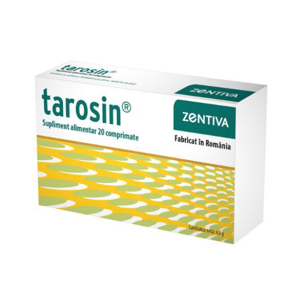Tarosin, poate fi benefic in stari alergice, 20 comprimate, Zentiva ...