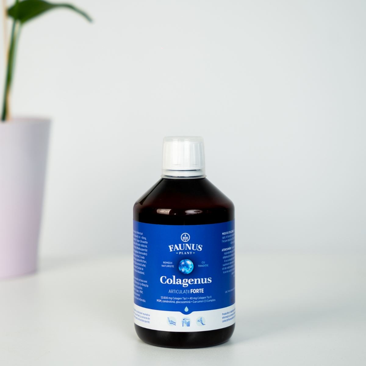 Colagenus Articulatii Forte - Colagen lichid concentrat, 12.000mg ...
