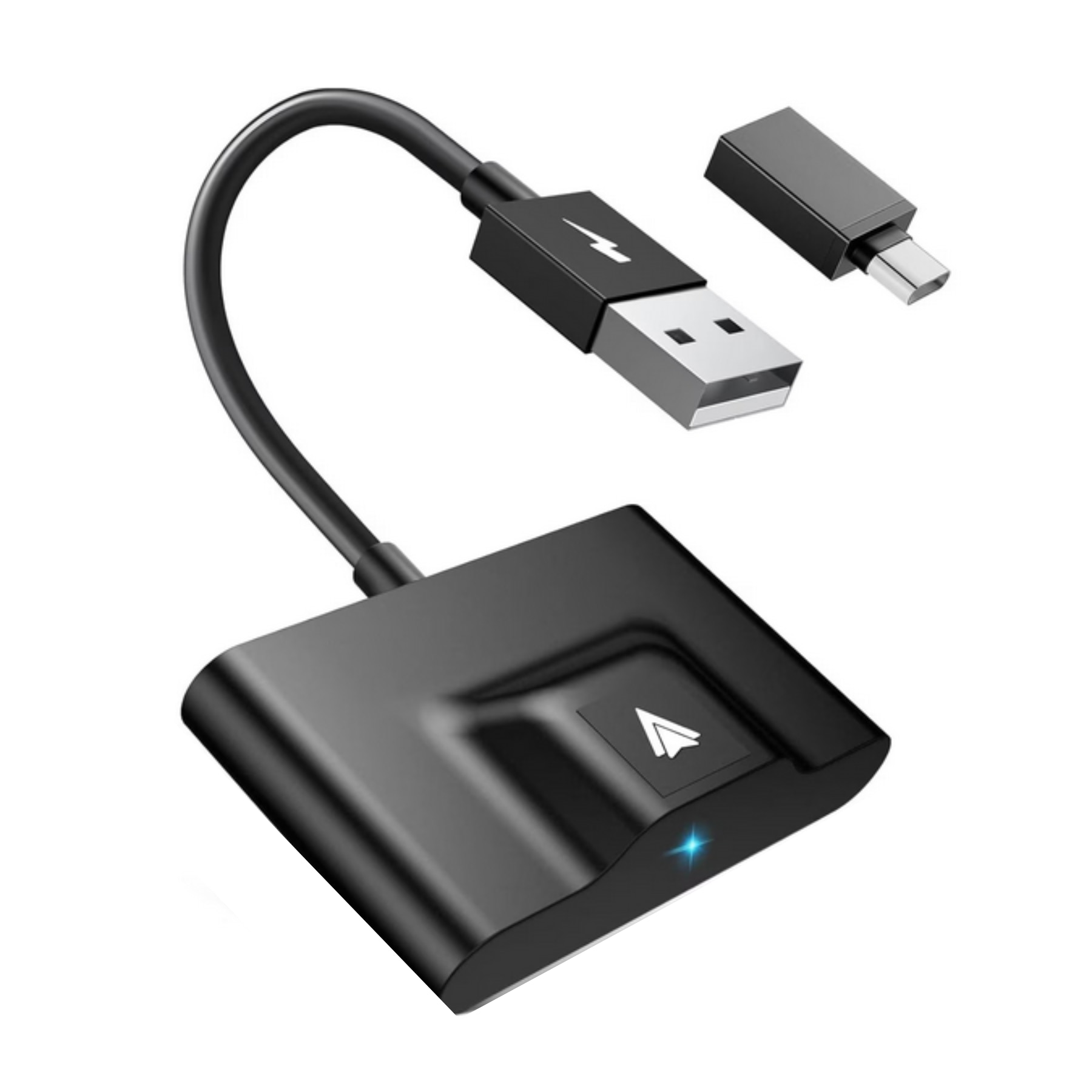 Adaptor auto wireless Android Plug&Play, Conectare Automata, WiFi 5GHz ...