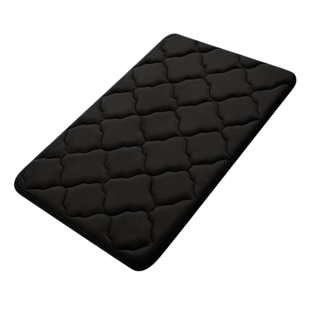 Covor de baie din microfibra, antiderapant, absorbtie rapida, 41x61 cm ...