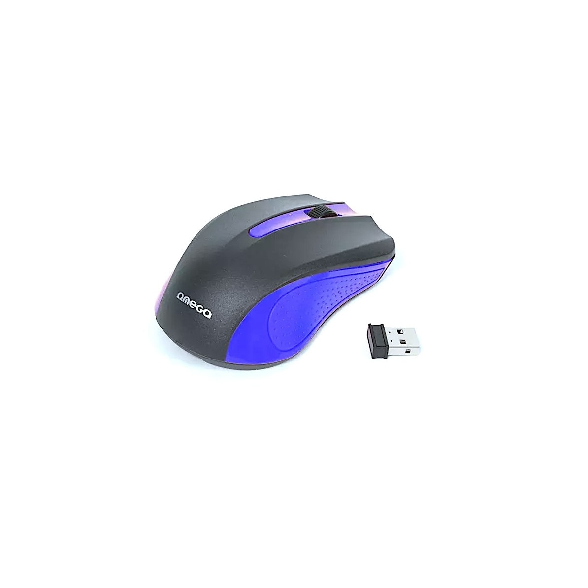 Mouse optic OMEGA, Wireless, ergonomic, max. 1600DPI, 2.4GHz, Negru ...