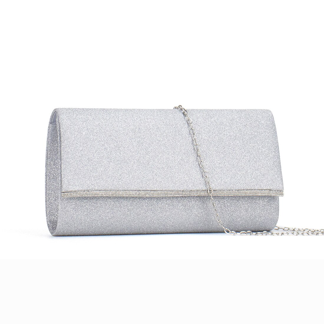 Geanta plic de seara argintie - eMAG.ro