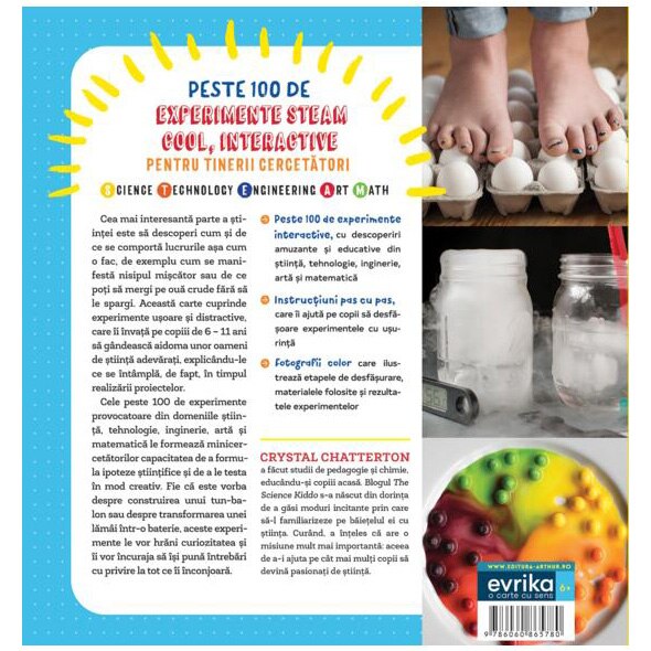 Experimente stiintifice pentru copii, Crystal Chatterton - eMAG.ro