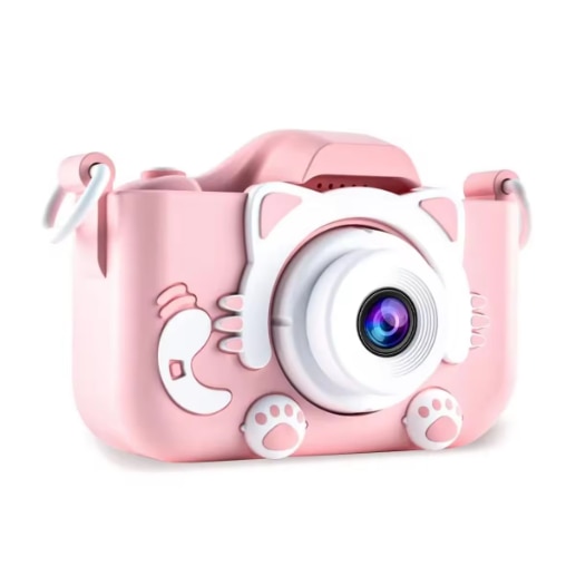 Aparat Foto-Video pentru Copii, 1080P HD, 12 MP, Ecran 2.0 inch, 600 ...