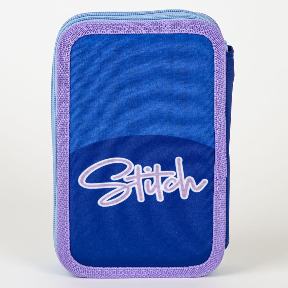Penar echipat 29 piese, 2 compartimente, Lilo & Stitch 3D Bleumarin ...