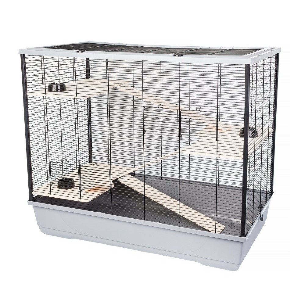 Cusca rozatoare INTERZOO FREDDIE + WOOD 100 cm gri - eMAG.ro