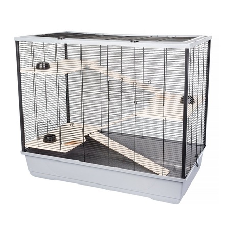 Cusca rozatoare INTERZOO FREDDIE + WOOD 100 cm gri - eMAG.ro