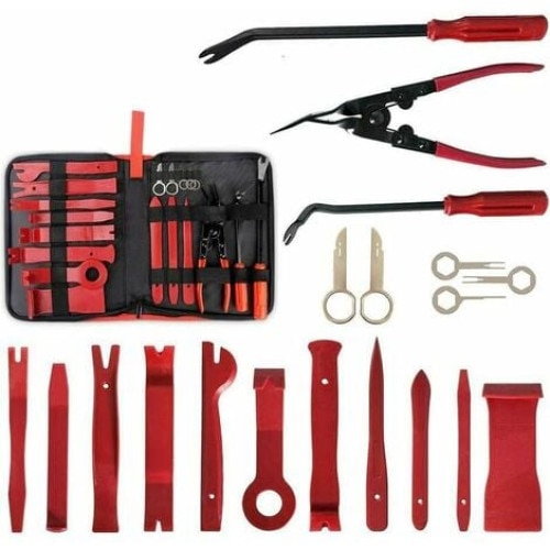 Trusa scule pentru demontare tapiterie auto, QttvbTna, 19 piese ...