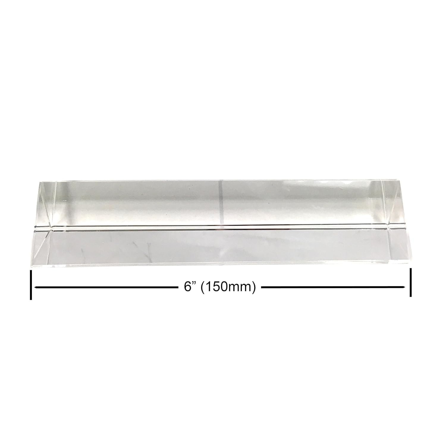 Prisma triunghiulara QttvbTna, sticla optica K9, 35mm, pentru spectru ...