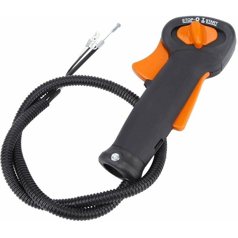 Maner control acceleratie pentru motocoasa, QttvbTna, compatibil Stihl ...
