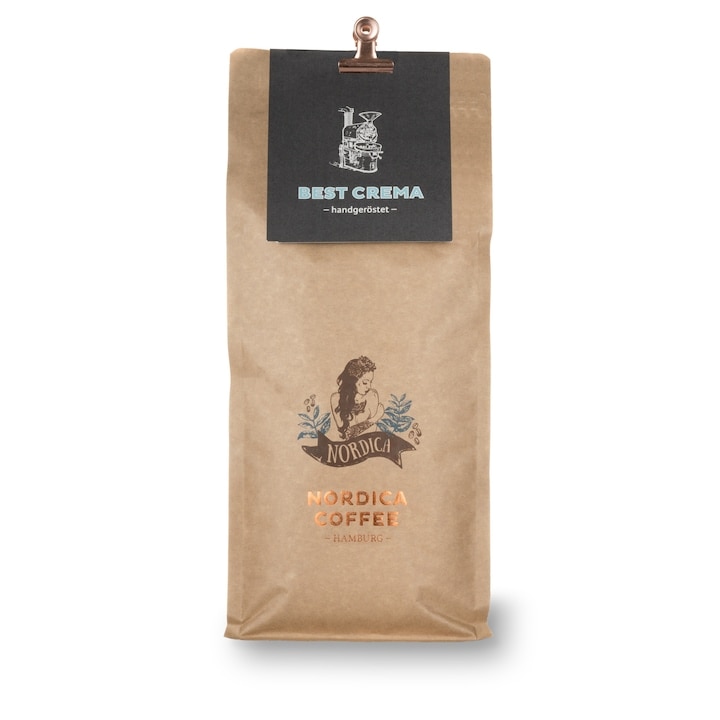 Cafea boabe Best Crema, Nordica Coffee, 1000g - eMAG.ro