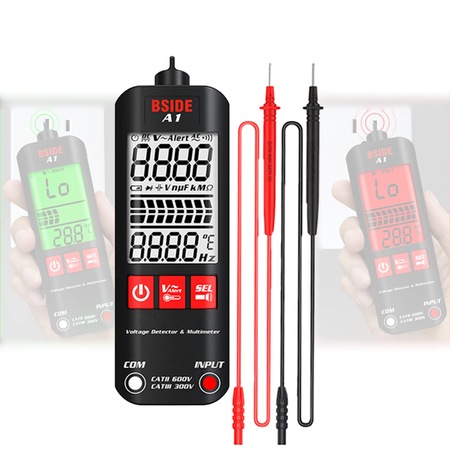 Multimetru digital multifunctional, tester de tensiune, sensibilitate ...