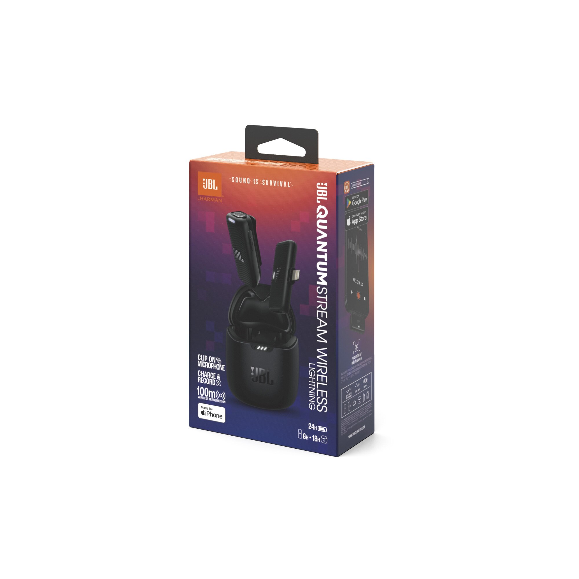 Microfon Lavaliera JBL Quantum Stream Wireless Lightning - eMAG.ro