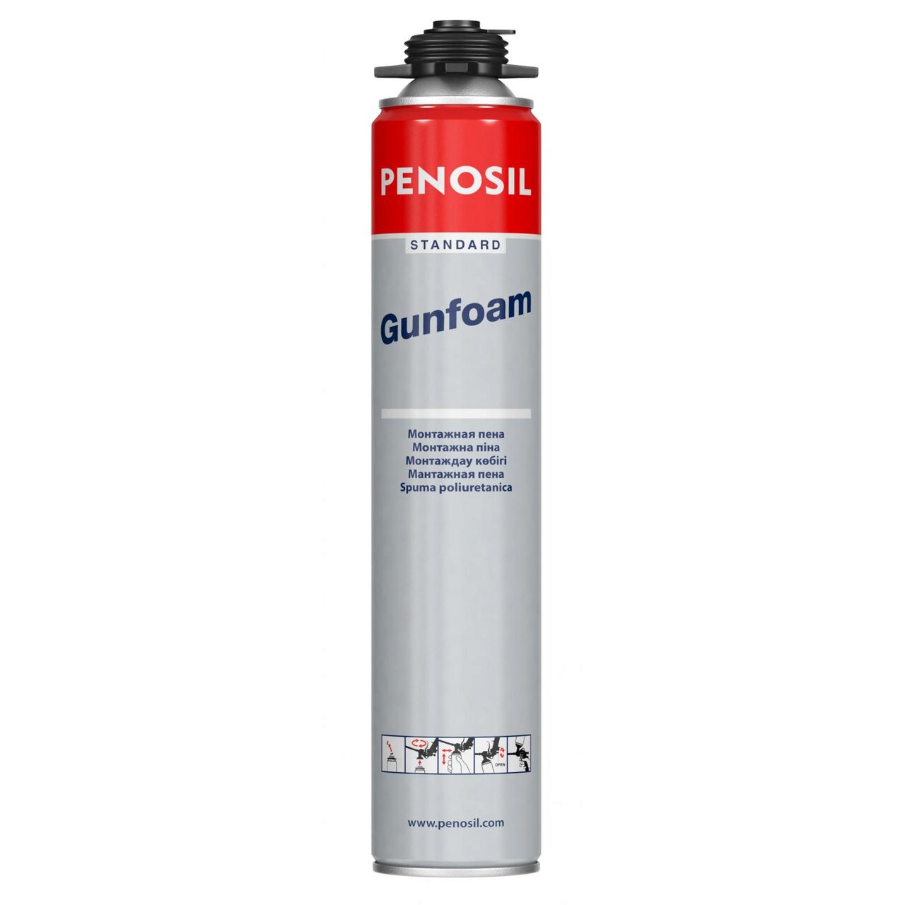 Spuma poliuretanica Standard GunFoam, 750ml, Penosil - eMAG.ro