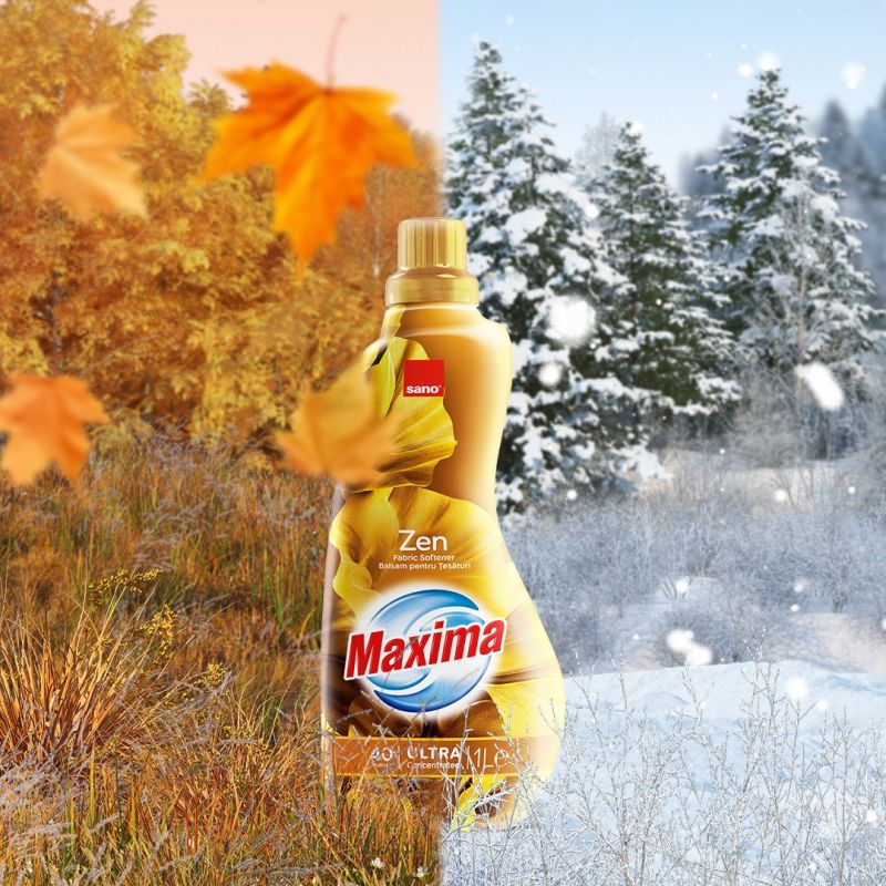 Balsam de rufe, Sano Maxima Zen 1L, 40 spalari - eMAG.ro