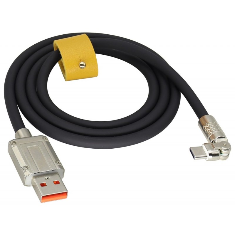 Cablu USB Tip C Super Fast, 1M, Negru - eMAG.ro