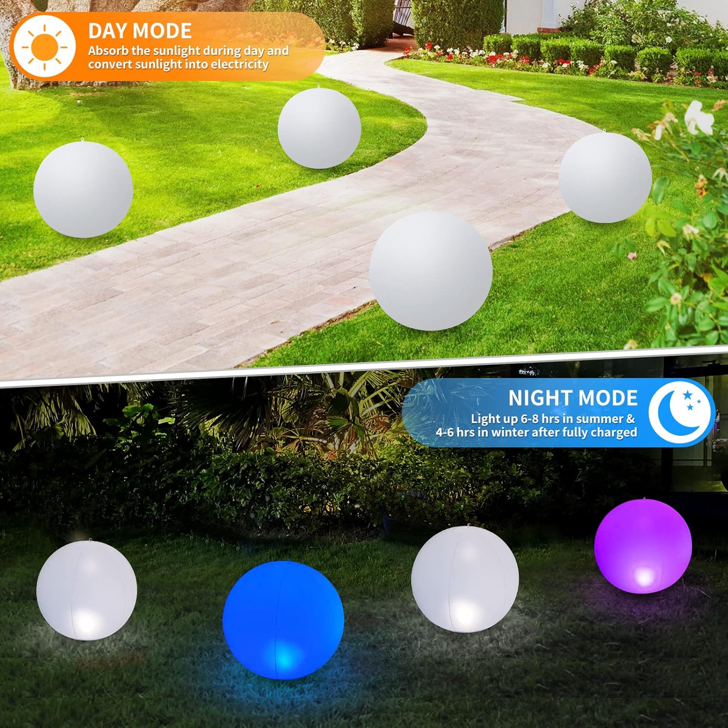 Minge cu lumini LED pentru piscina, 16 culori, Pool Glo - eMAG.ro