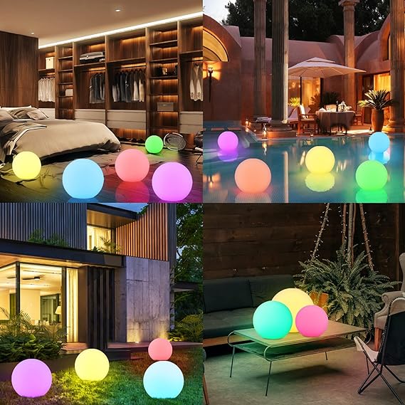 Minge cu lumini LED pentru piscina, 16 culori, Pool Glo - eMAG.ro