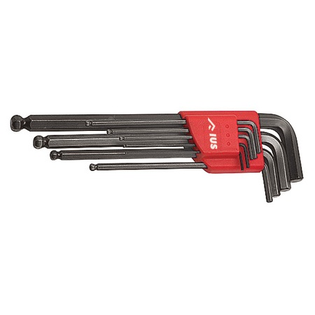 Set 9 chei lungi Mob & Ius pentru locas hexagonal cu cap sferic - eMAG.ro