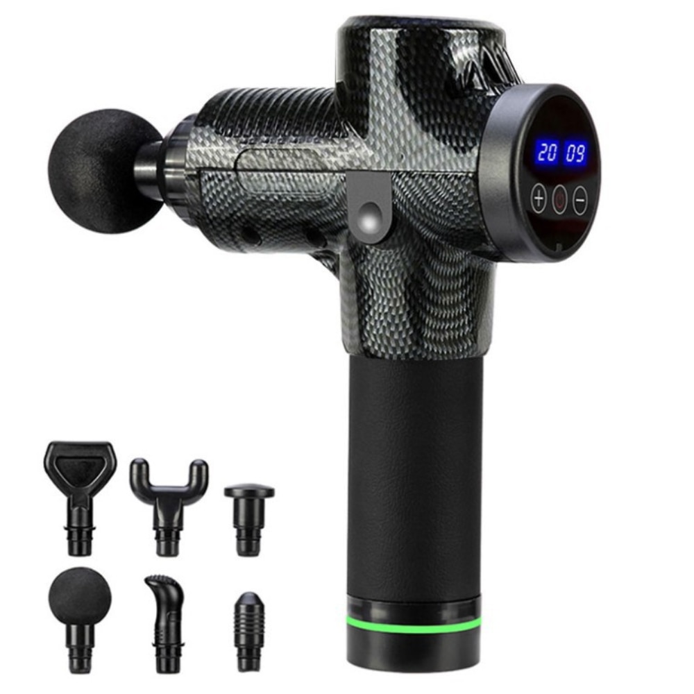 Aparat profesional de masaj, tip pistol, 30 de viteze, silentios ...