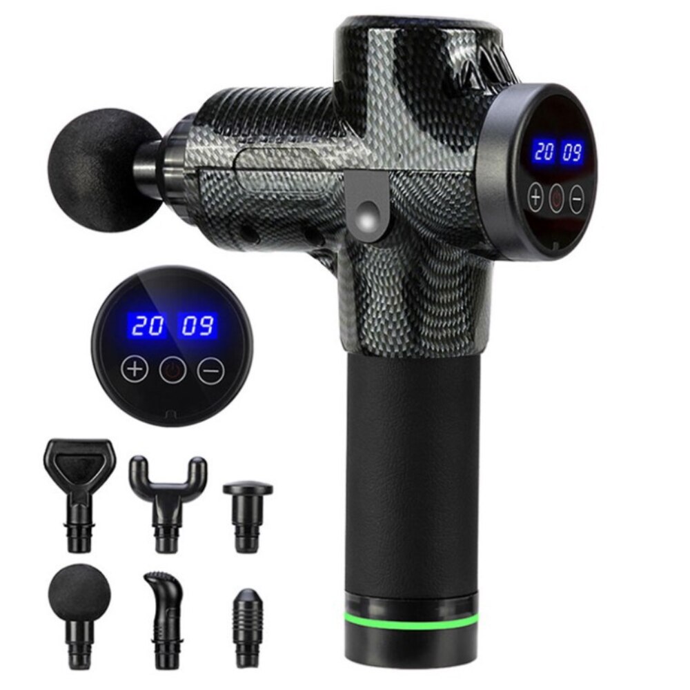 Aparat profesional de masaj, tip pistol, 30 de viteze, silentios ...