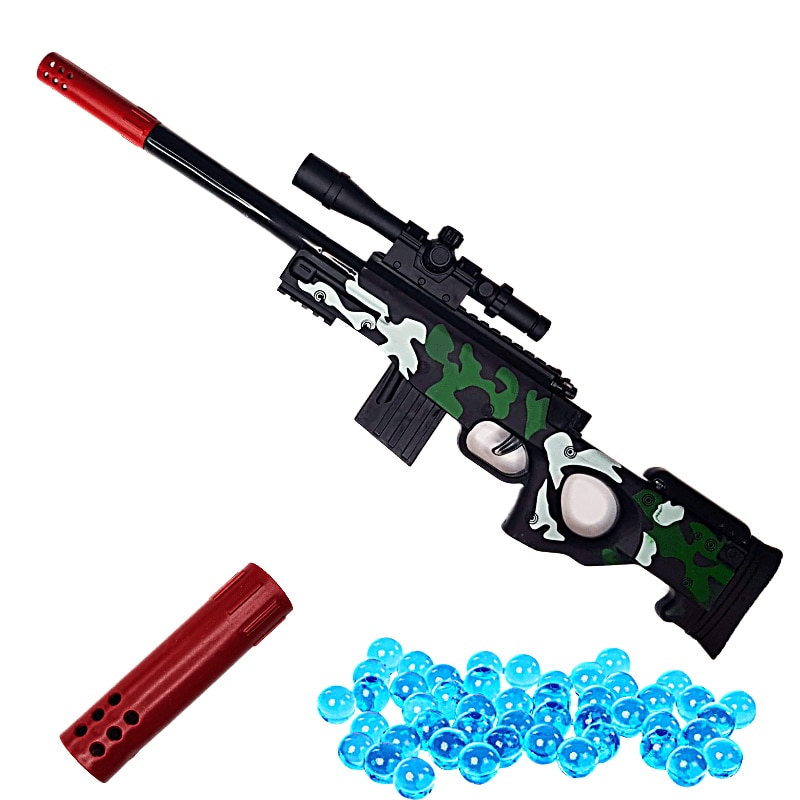 Pusca Elita cu Amortizor si Bile Gel de Apa, Orbeez, Hidrogel, Blaster ...