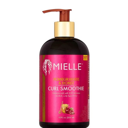 Smoothie pentru par cret cu rodie si miere, 355 ml, Mielle - eMAG.ro