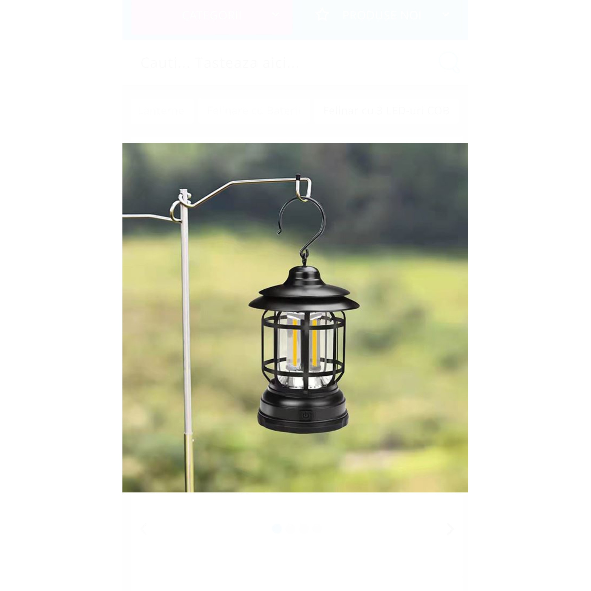 Felinar Cu 3 LED-uri COB - eMAG.ro