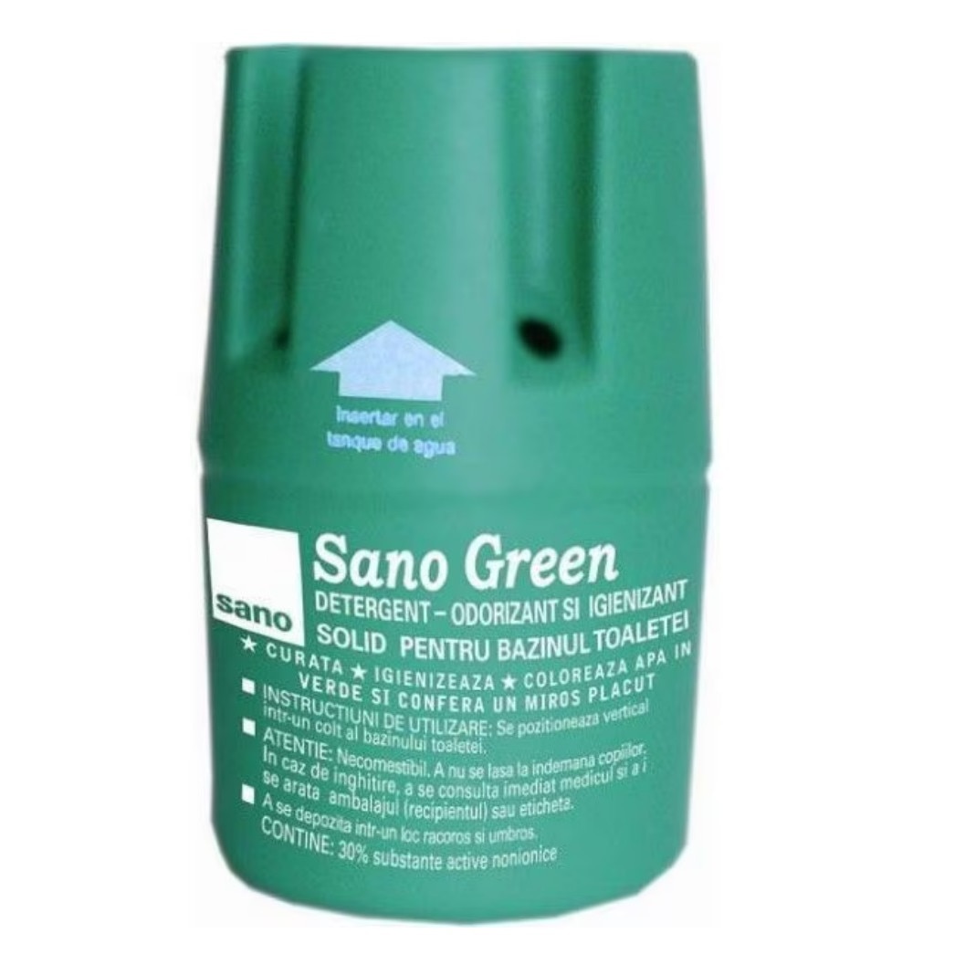 Odorizant wc sano green bazin 150 gr - eMAG.ro