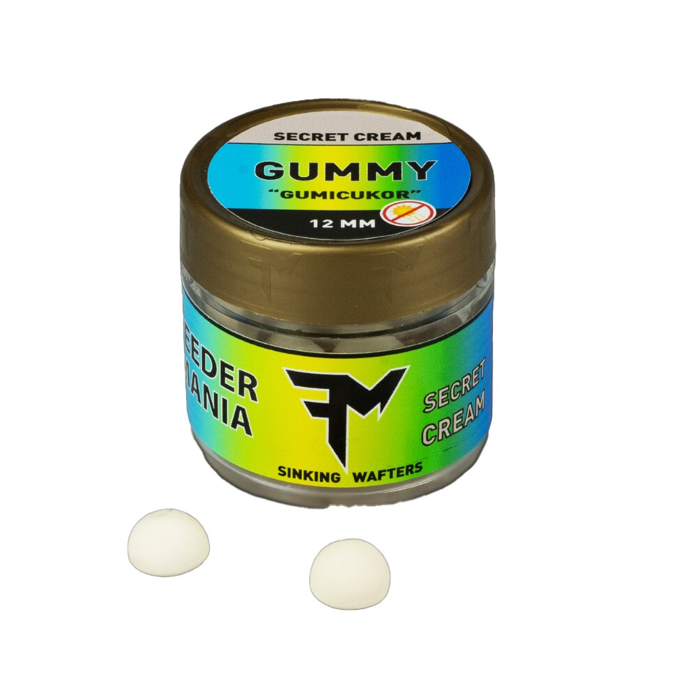 Momeala guma 12 mm Secret cream, Feedermania, 60 g - eMAG.ro