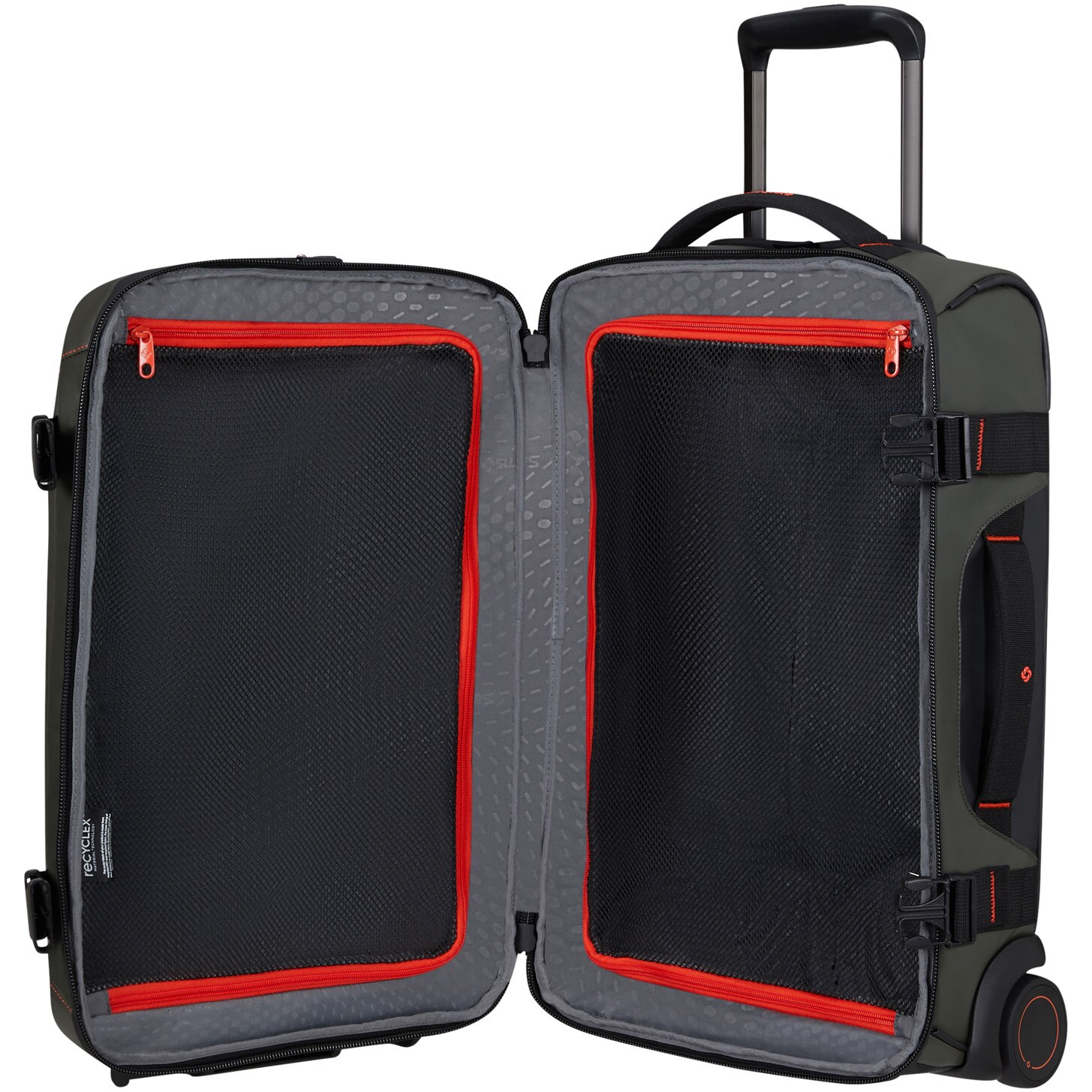 Troler cabina Samsonite Ecodiver Duffle, 55x35x23 cm, 40 litri, kaki ...