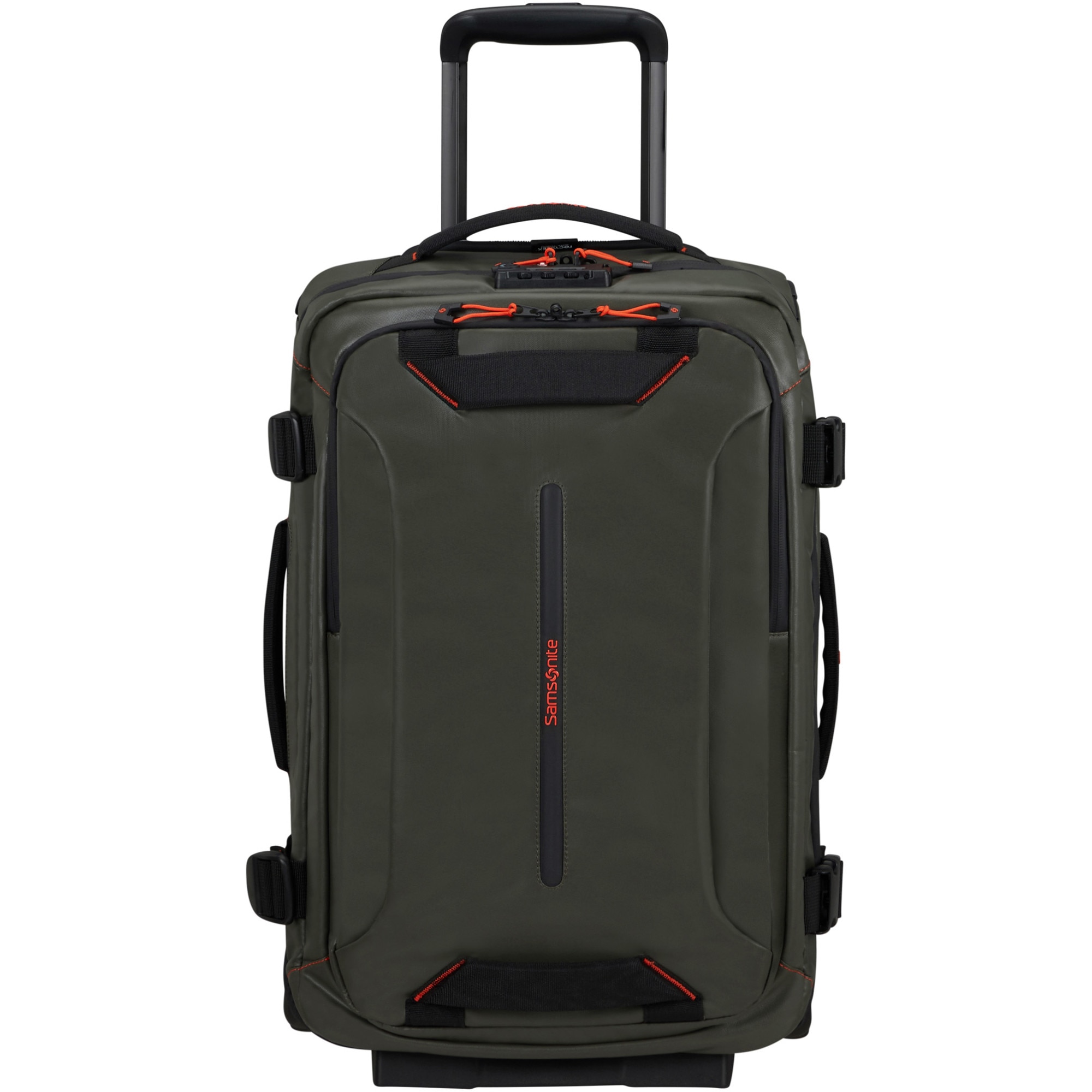 Troler cabina Samsonite Ecodiver Duffle, 55x35x23 cm, 40 litri, kaki ...