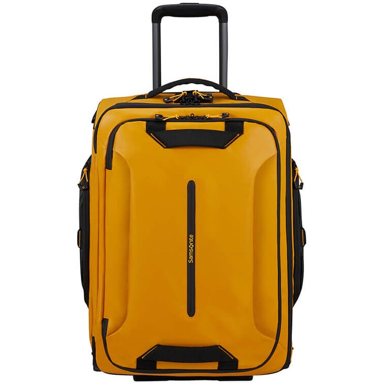 Troler Samsonite Ecodiver Duffle, 55x40x20 cm, 48 litri, galben - eMAG.ro