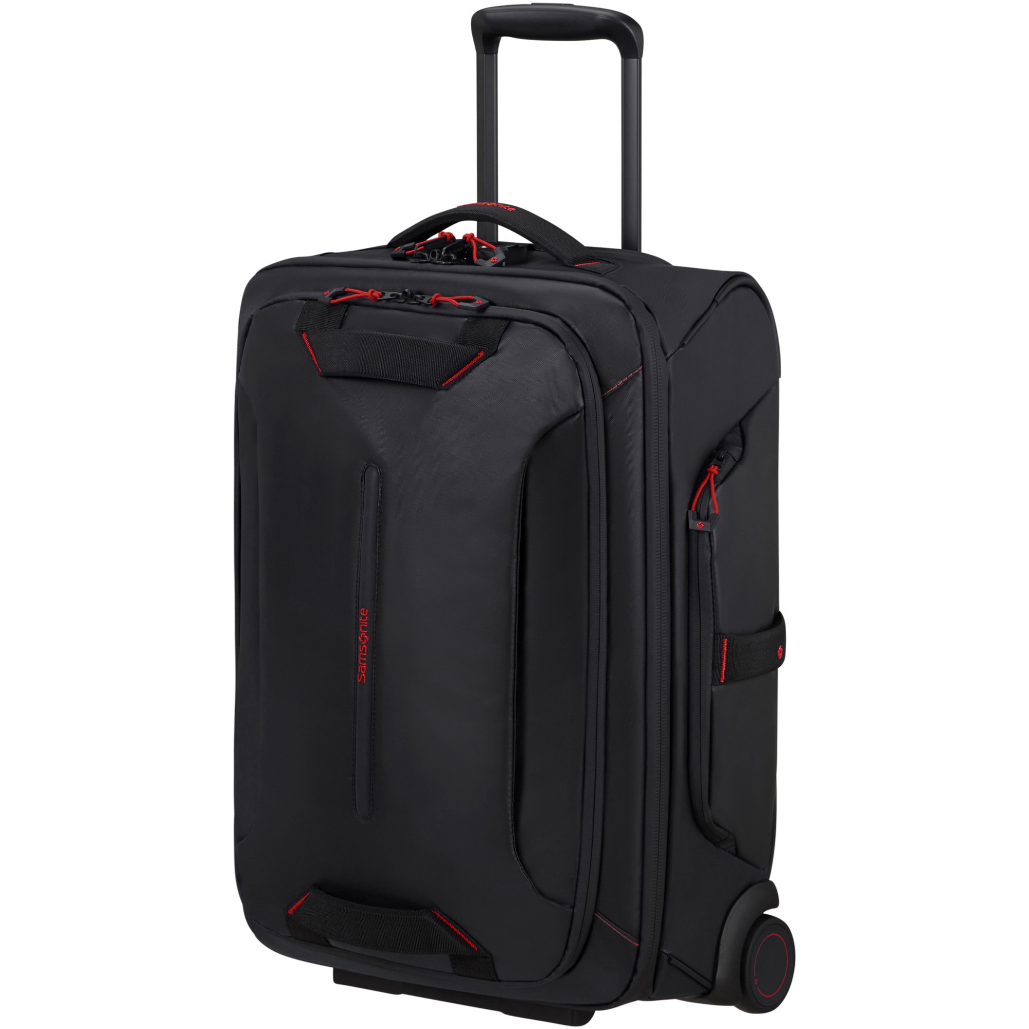 Troler Samsonite Ecodiver Duffle, 55x40x20 cm, 48 litri, negru - eMAG.ro