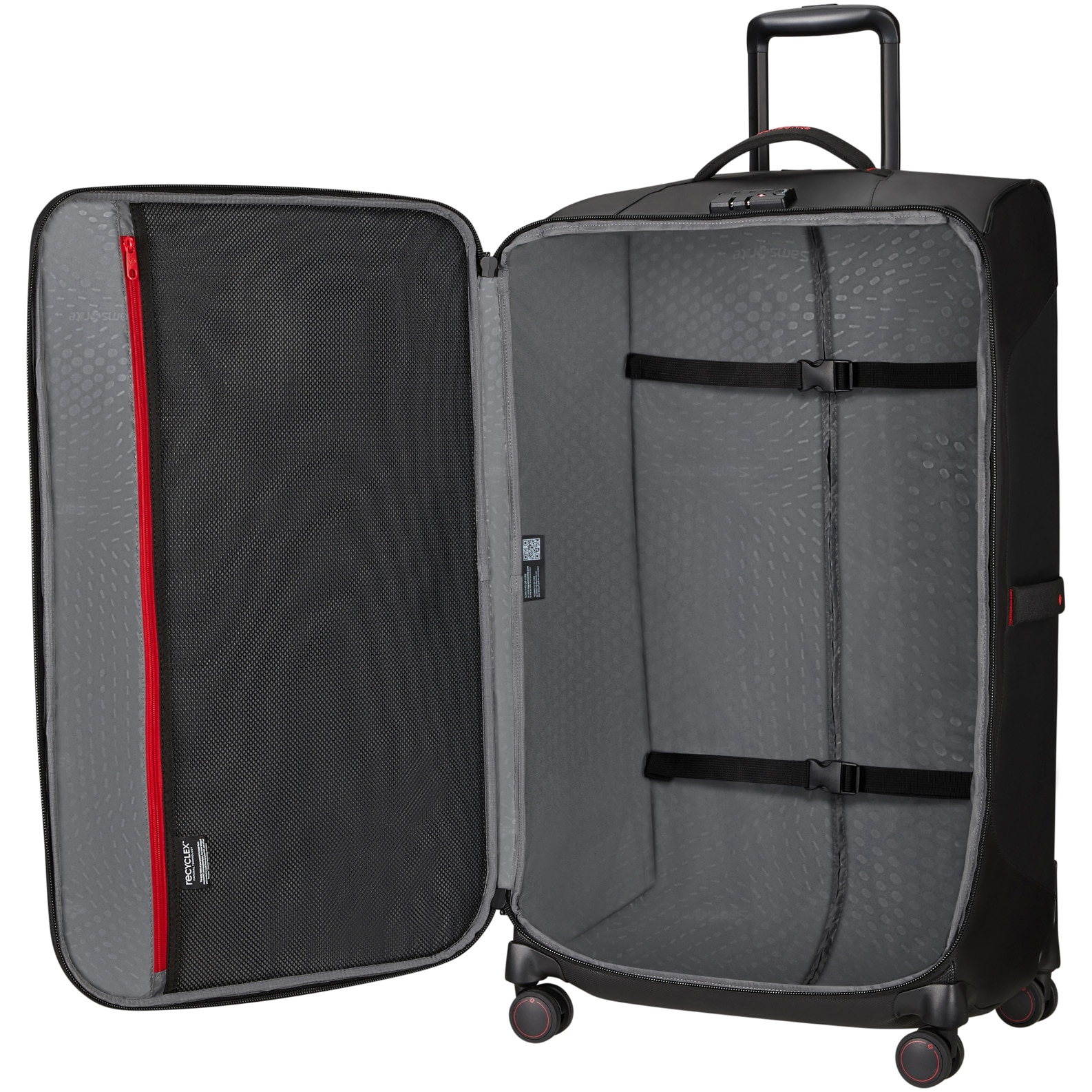 Troler Samsonite Ecodiver Spinner, 79x47x32 cm, 117 litri, negru - eMAG.ro