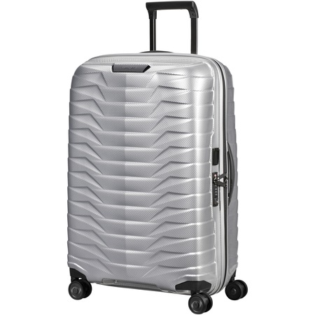 Troler Samsonite Proxis Spinner, 69x48x29 cm, 75 litri, silver - eMAG.ro