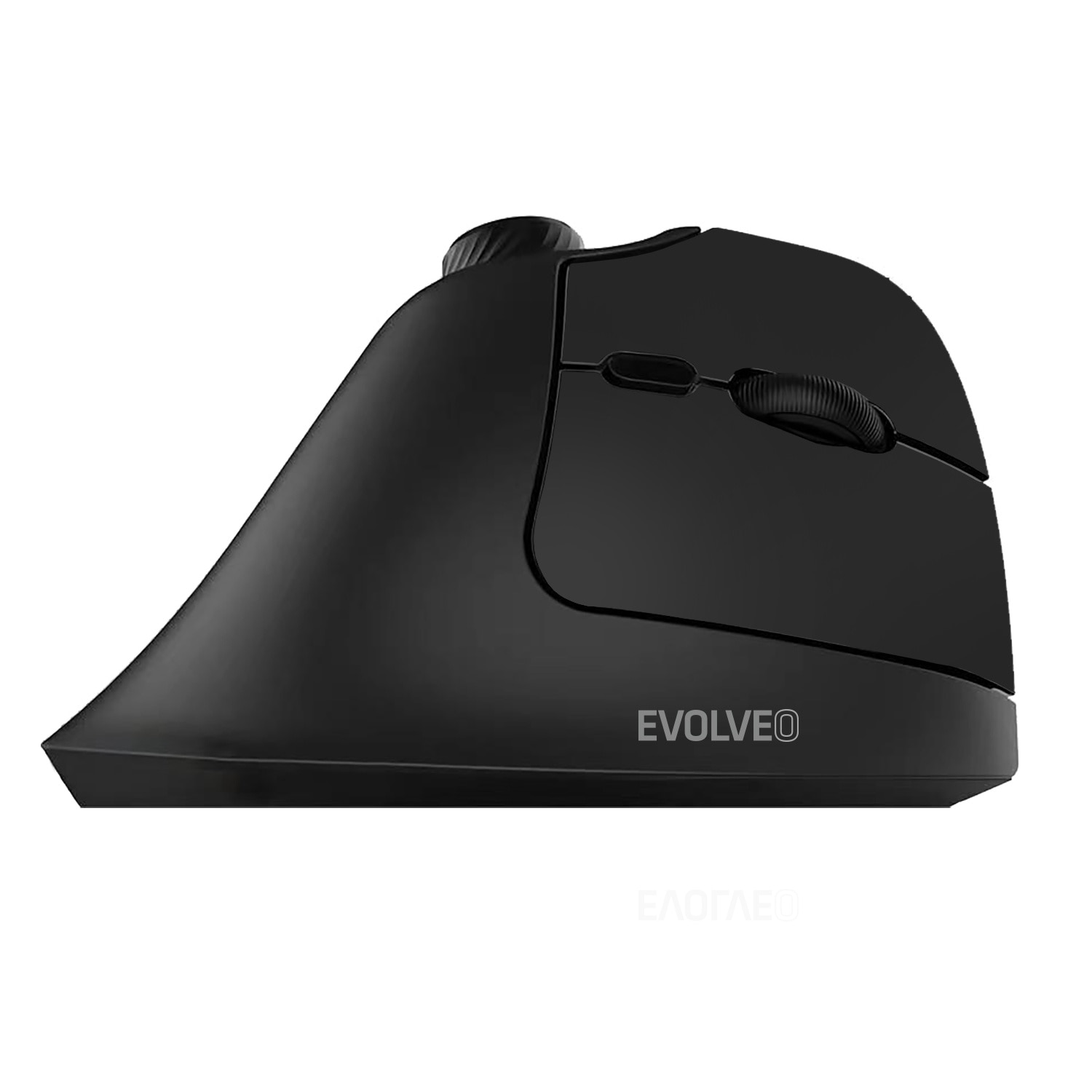 Mouse ergonomic vertical, 2.4GHz+Bluetooth, negru, EVOLVEO TwinVerti ...