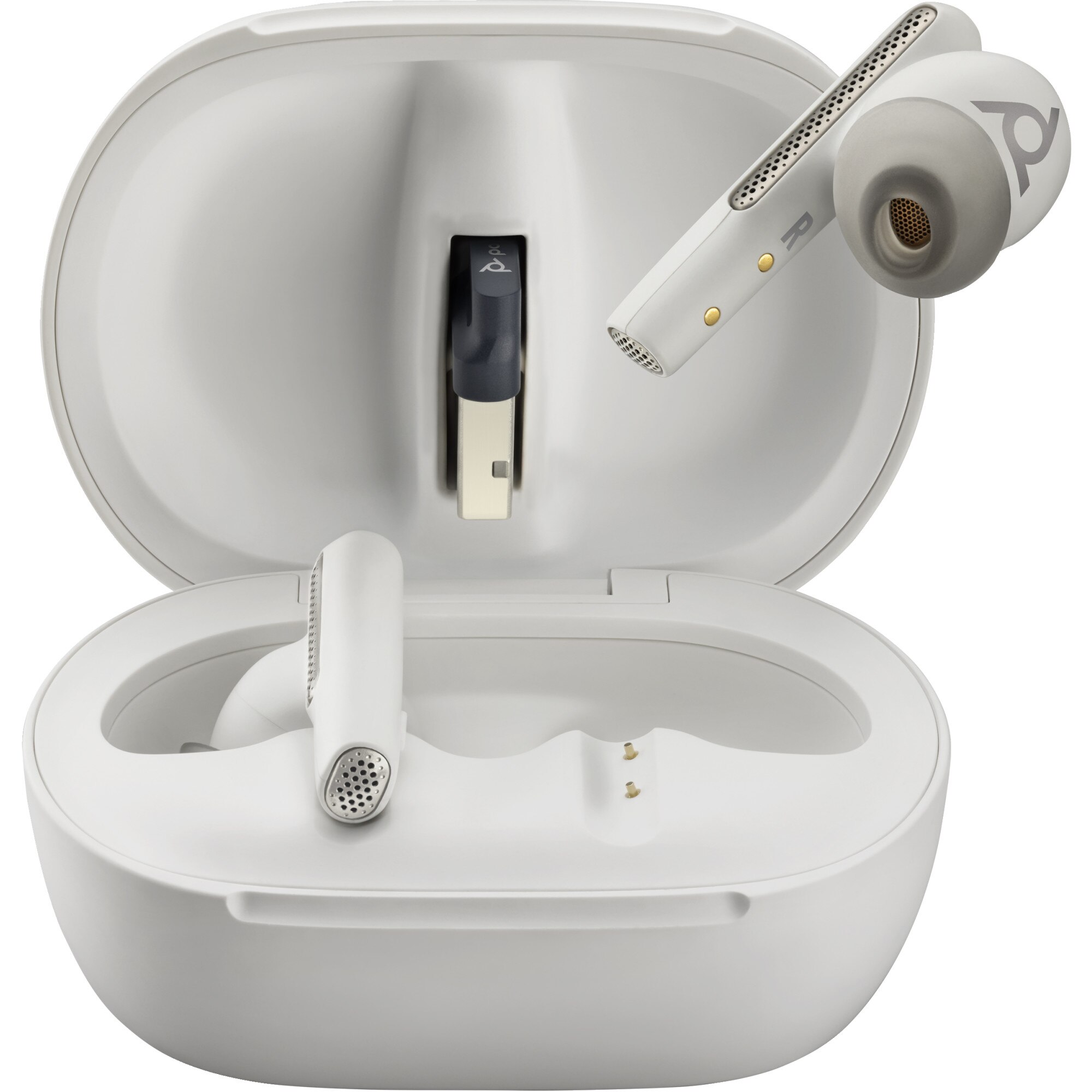 Casti Wireless, Poly Voyager Free 60+ UC, Over the Ear, Touchscreen ...