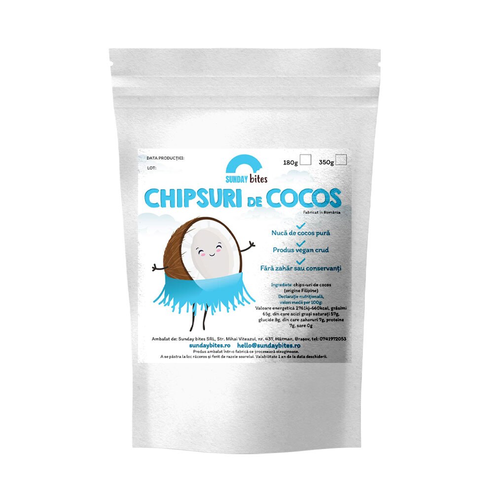 Chipsuri de Cocos 180g - eMAG.ro