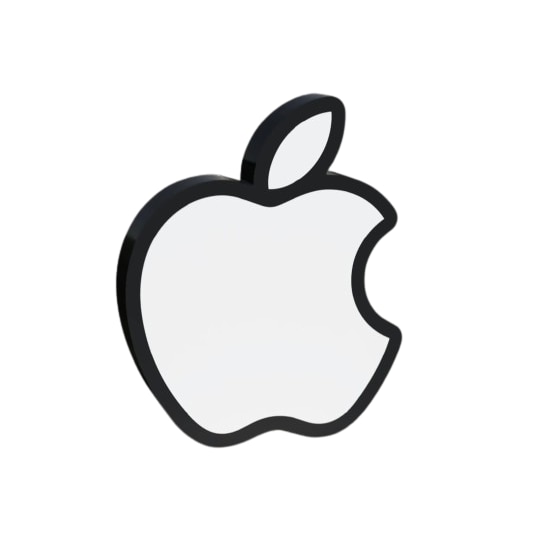 Caseta luminoasa LED, cu sigla brandu-lui "Iphone" - eMAG.ro