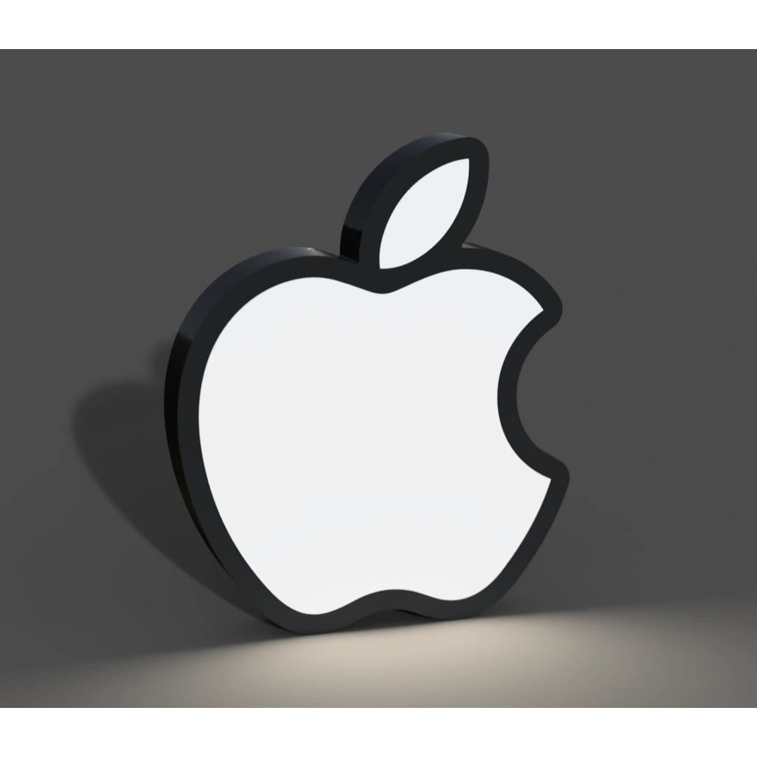 Caseta luminoasa LED, cu sigla brandu-lui "Iphone" - eMAG.ro