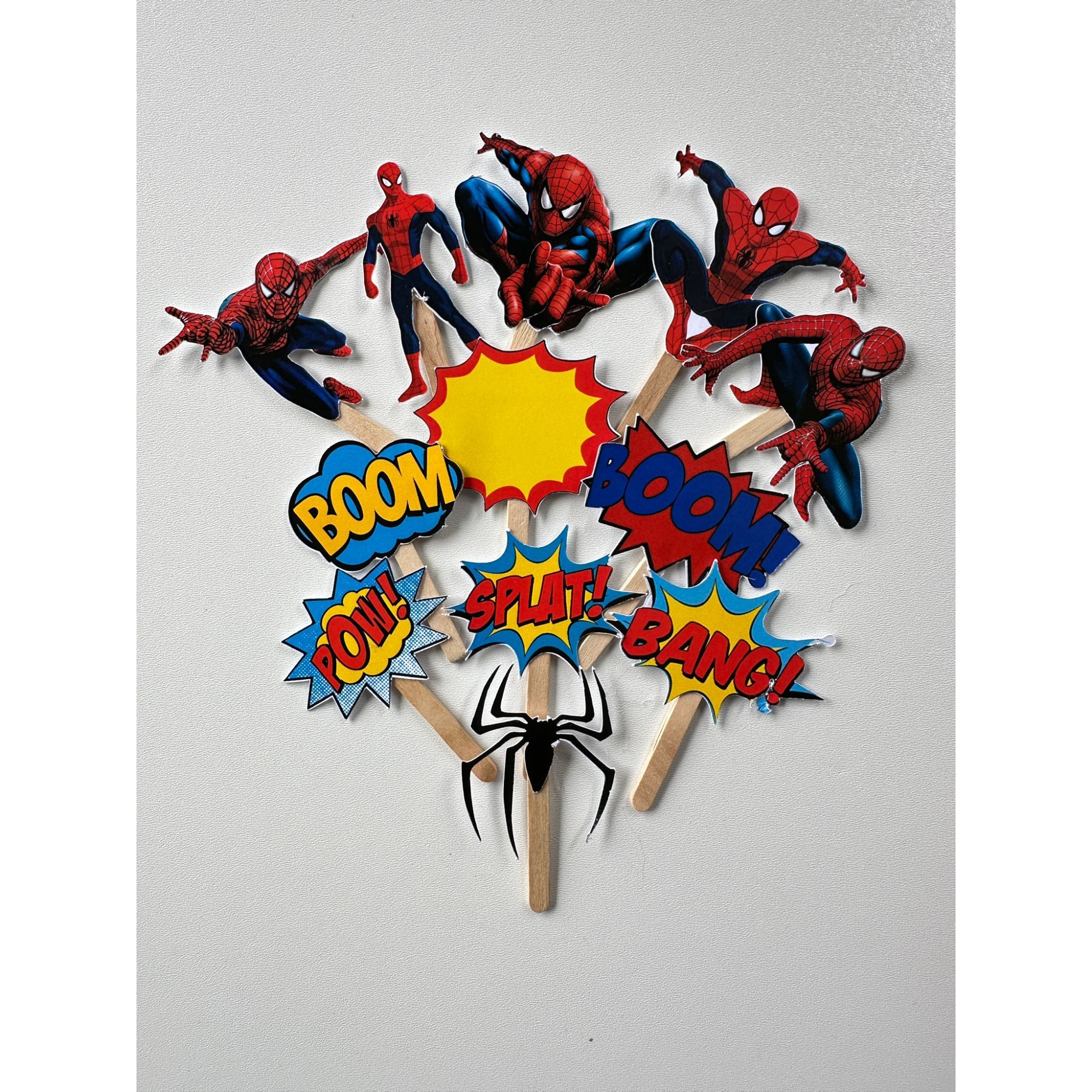 Set toppere tort, SPIDERMAN, 12 figurine, carton - eMAG.ro
