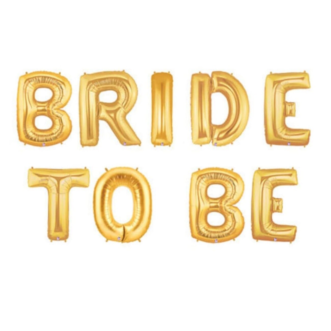 Set 10 baloane petrecerea burlacitelor, Bride to be, inel, auriu - eMAG.ro